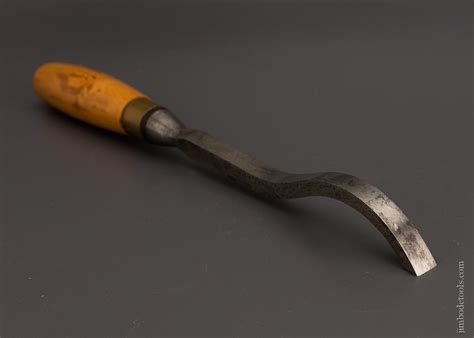 1 2 X 15 1 2 Inch Boxwood Swan Neck Mortise Chisel I Sorby 105931