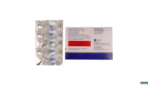 Buy Nexpro Rd 40mg 10 Capsules Online At Best Prices Wellness Forever