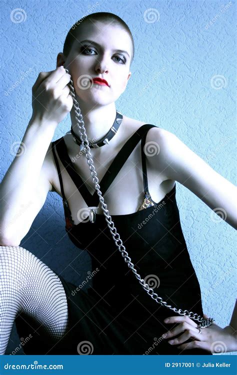 Girl With Chain Stock Image Image Of Human Desire Female 2917001
