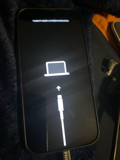 The Recovery Screen On Iphone R Iphone