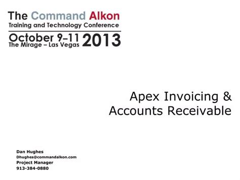 PPT Apex Invoicing Accounts Receivable PowerPoint Presentation ID 1888331