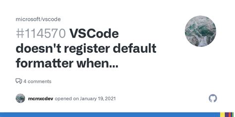 Vscode Doesn T Register Default Formatter When Languages Are Configured As Array Issue