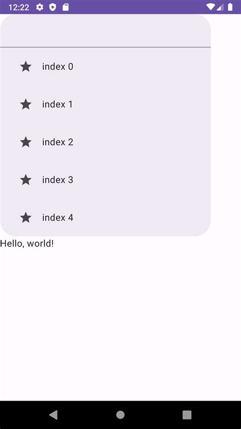 android jetpack compose dockedsearchbar how to make suggestion list not to push other content
