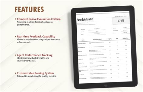 Call Center Quality Scorecard Template In Excel Google Sheets Download Template Net