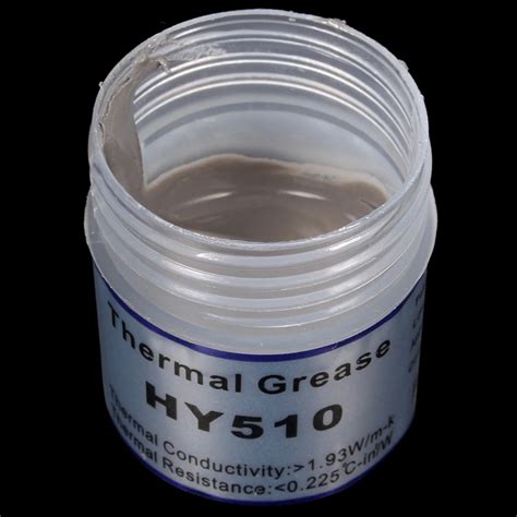 HY510 10g Grey Thermal Conductive Grease Paste For CPU GPU Chipset Cooling In Fans Cooling