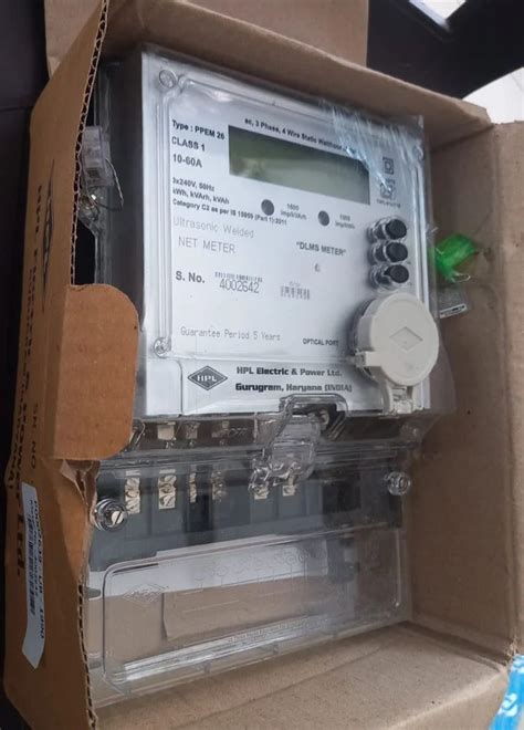 Hpl 3 Phase Dlms Meter At Rs 4900piece In Udaipur Id 2851779013988