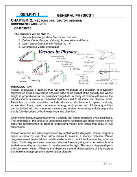 Solution Chapter 2 Vectors And Vector Addition Components And Units
