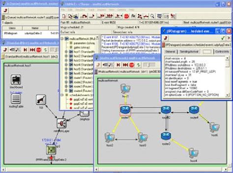 Omnet Simulator Ide Interface Download Scientific Diagram