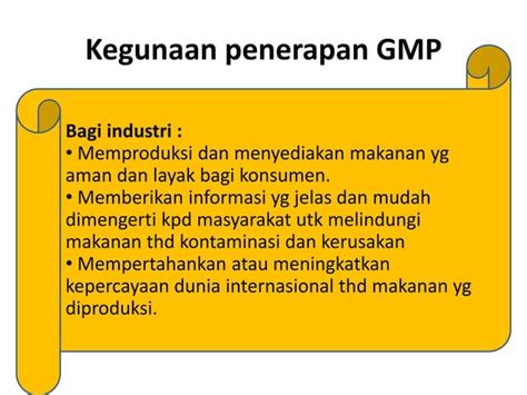 Gmp Good Manufacturing Practices PENGENDALIAN MUTU Pptx