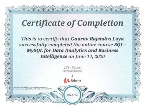 Gaurav Loya On Linkedin Sql Dataanalytics Udemy 365careers