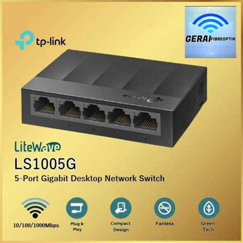 Jual Tp Link Port Ls G Gigabit Desktop Switch Hub Ls G Gfo Shopee Indonesia