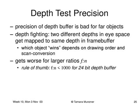Visibility Z Buffering Week 10 Mon 3 Nov Ppt Download