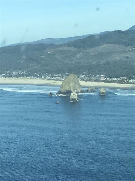 Haystack Rock From A Different Perspective Roregon