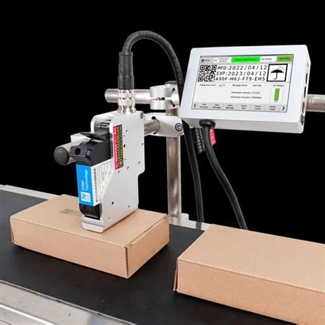 automatic carton batch coding machine online thermal inkjet printer
