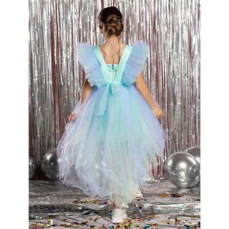 Платье LELUkids цвет голубой страна производства Россия 123.41.86 ...