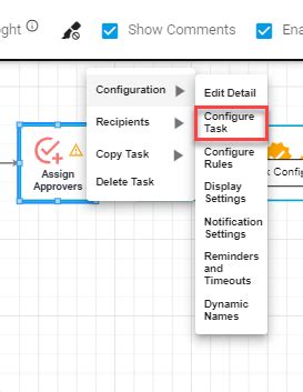 Task Assigner Setup And Configuration Nutrient