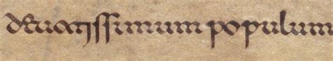 11th Century Beneventan Script Anyone Broad Or Edged Pen