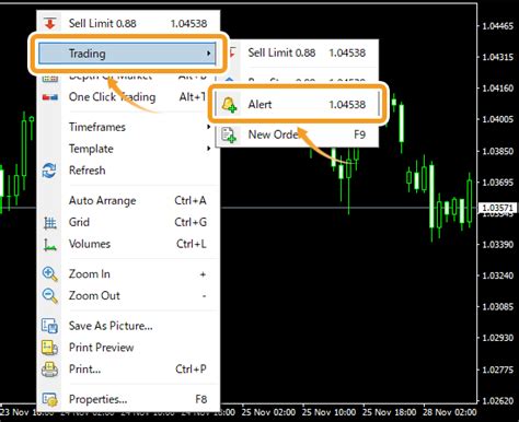 Set Sound Alerts MetaTrader User Guide Myforex