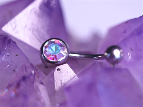 Piercing Buric Cu Piatră Rainbow Piercing Planet