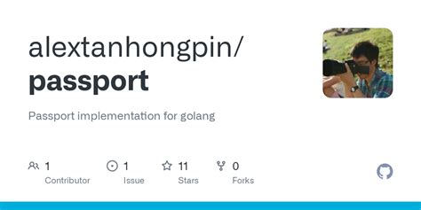 Github Alextanhongpinpassport Passport Implementation For Golang