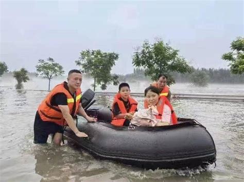 抗洪救灾逆流而上 新乐市 群众 人武部