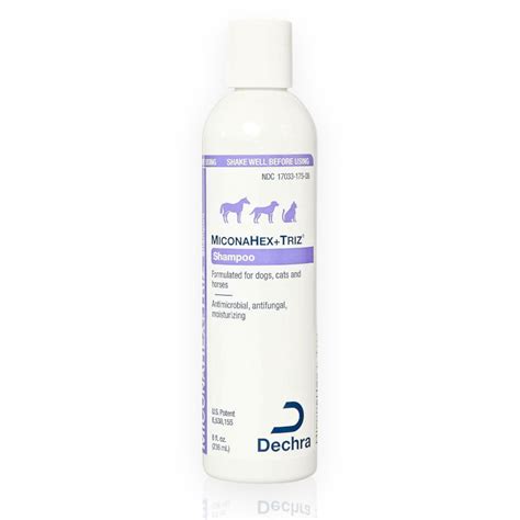 Miconahex Triz Shampoo Para Perros Antifúngico Y Antibacteriano Para
