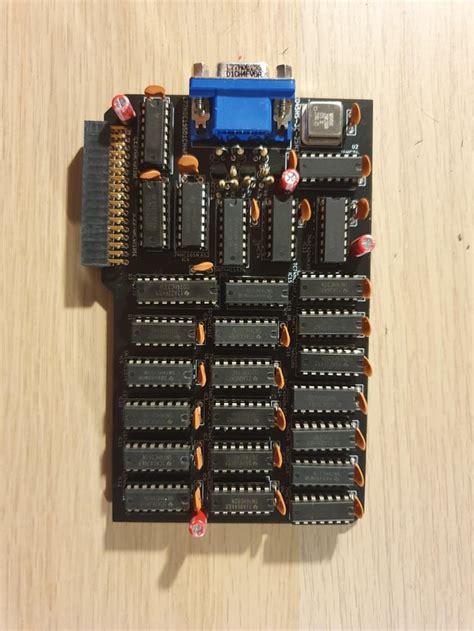 Z80 Vga Video Card Complete Rbeneater