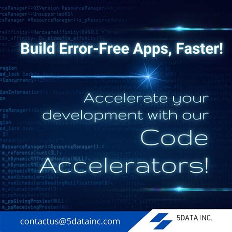 Boost Productivity In Data Ai And Ml 5datas Code Accelerators