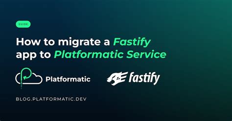 Maurizio La Rocca On Linkedin How To Migrate A Fastify App To Platformatic Service