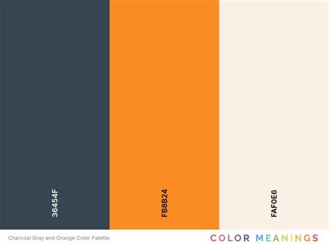 Pinterest Orange Color Palettes Grey Color Pallets Grey Color Palette