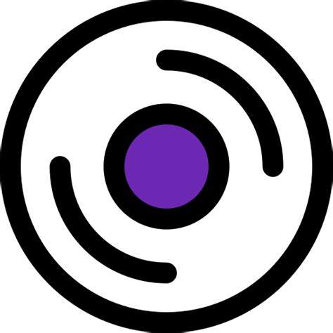 Compact Disk Generic Fill Lineal Icon