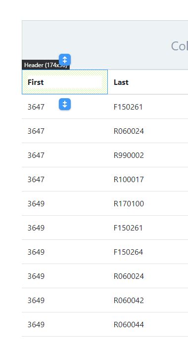 Repeat Table Not Showing Data Its Repeating Database Filed Name