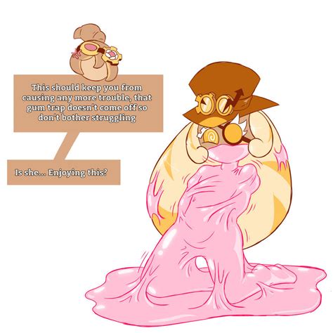 Rule 34 Bondage Bound Bubblegum Cookie Run Cookie Run Ovenbreak Demotex Dialogue English Text