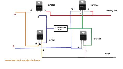H Bridge Inverter Circuit Design Manual Circuit Diagram