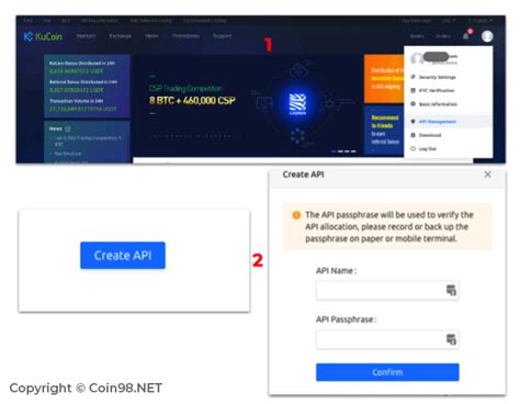 cách tạo api key trên các sàn giao dịch chi tiết