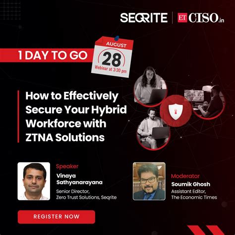 Seqrite On Linkedin Cybersecurity Hybridwork Ztna Webinar Etciso