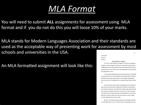 PPT MLA Format PowerPoint Presentation Free Download ID 2199287