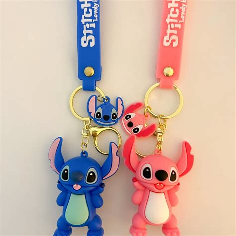Lilo And Stitch Keychain Etsy