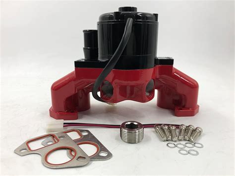 Ls Aluminum Electric Water Pump For Ls1 Ls2 Ls3 Ls6 Red Automotive