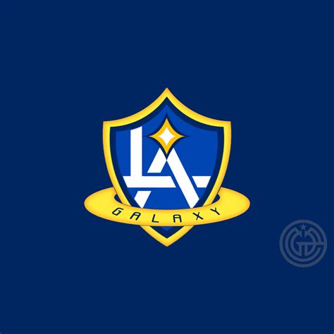 Las Angeles Galaxy Crest Redesign Concept