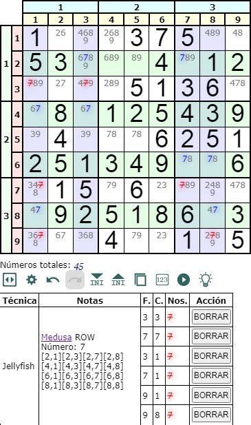 Sudoku Fish X Wing Swordfish Y Jellyfish