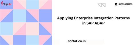 Enterprise Integration Patterns In Sap Abap