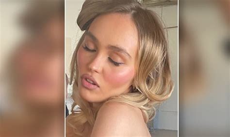 Lily Rose Depp Goes Topless In Racy New Behind The Scenes Instagram