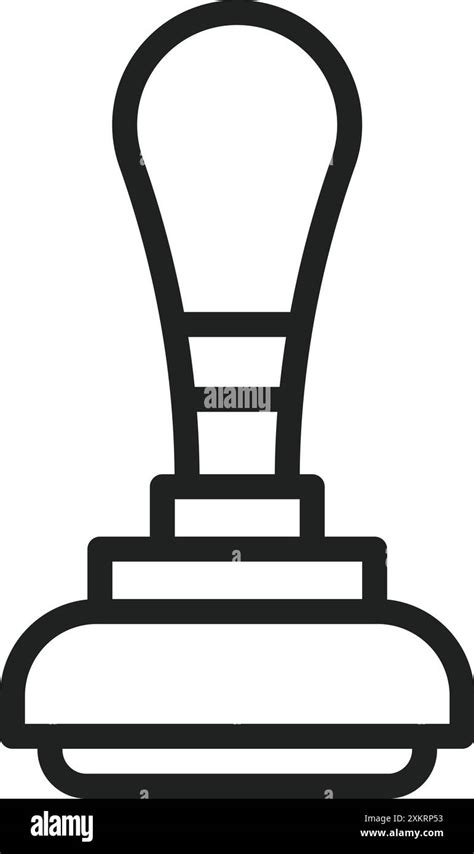 Rubber Stamp Icon Vector Image Suitable For Mobile Application Web Application And Print Media