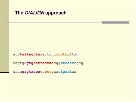 Ppt Tools For Multiple Sequence Alignment Powerpoint Presentation Free Download Id 4701449