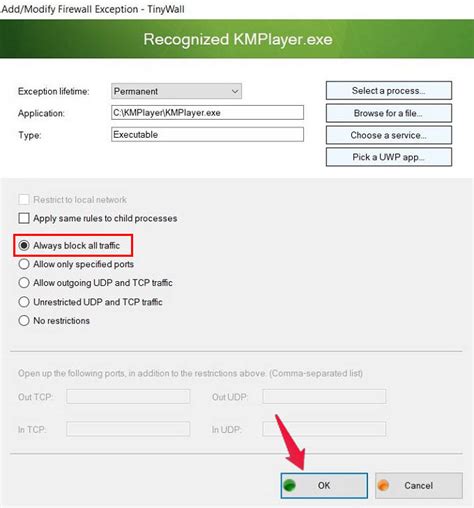 How To Block A Program From Accessing The Internet In Windows 10 Mashtips