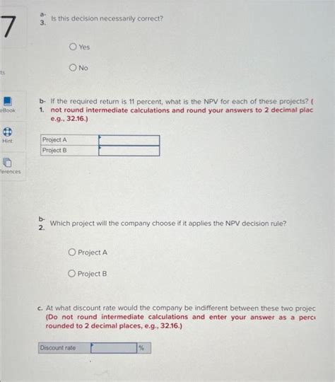 Solved A 1 What Is The IRR For Each Of These Projects Do Chegg Com