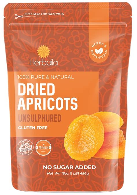 Dried Apricots No Sugar Added 1 Pound Sulfur Free Dried Apricots Unsweetened
