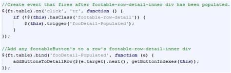 Making Footableeditable Cool Things Everyone Should Know About Javascript Jquery And