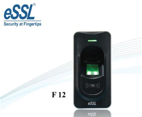 Essl F12 Fingerprint Based Plastic Biometric Exit Reader Black And Silver At ₹ 5800 Piece